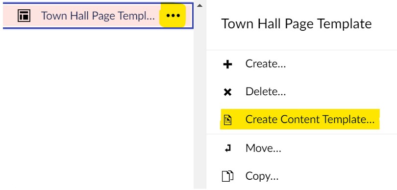 Create a Page Template | Govstack